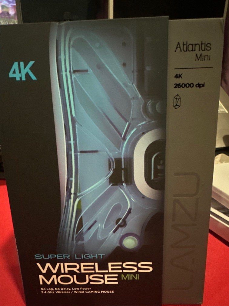 Lamzu 4K wireless mouse Mini, Computers & Tech, Parts & Accessories ...