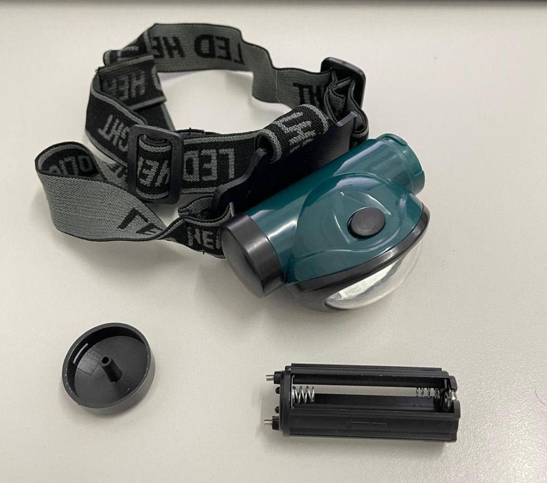 LED Adjustable Headlamp Headlight, Sports Equipment, Hiking & Camping ...