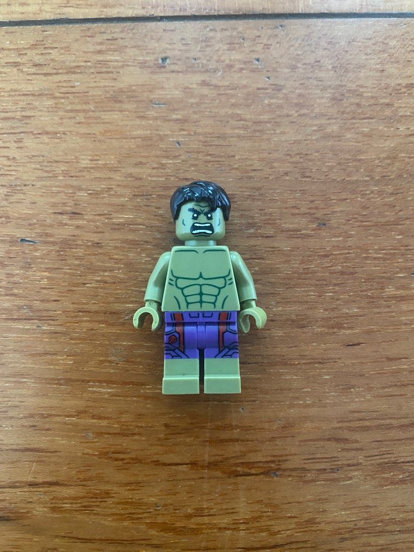 Lego Hulk minifigure, Hobbies & Toys, Toys & Games on Carousell