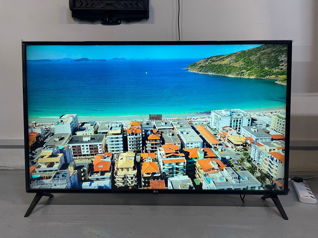 LG Smart TV 4K 49 inch 49UM7300PTA, TV & Home Appliances, TV ...