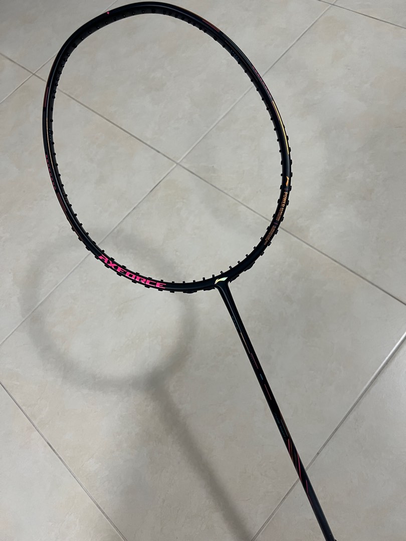 Li Ning AX Force 80, Sports Equipment, Sports & Games, Racket & Ball ...