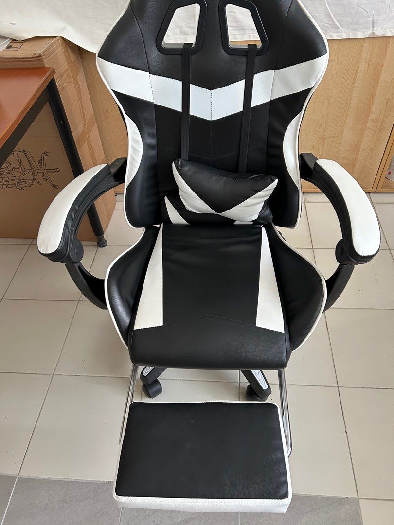 Lightly used Gaming chair, Furniture & Home Living, Furniture, Chairs ...
