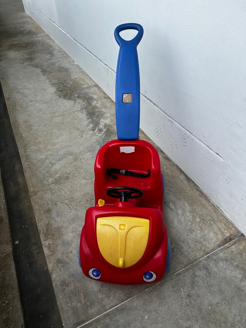 Lil Tikes Step 2 car to push kids, Babies & Kids, Going Out, Strollers ...