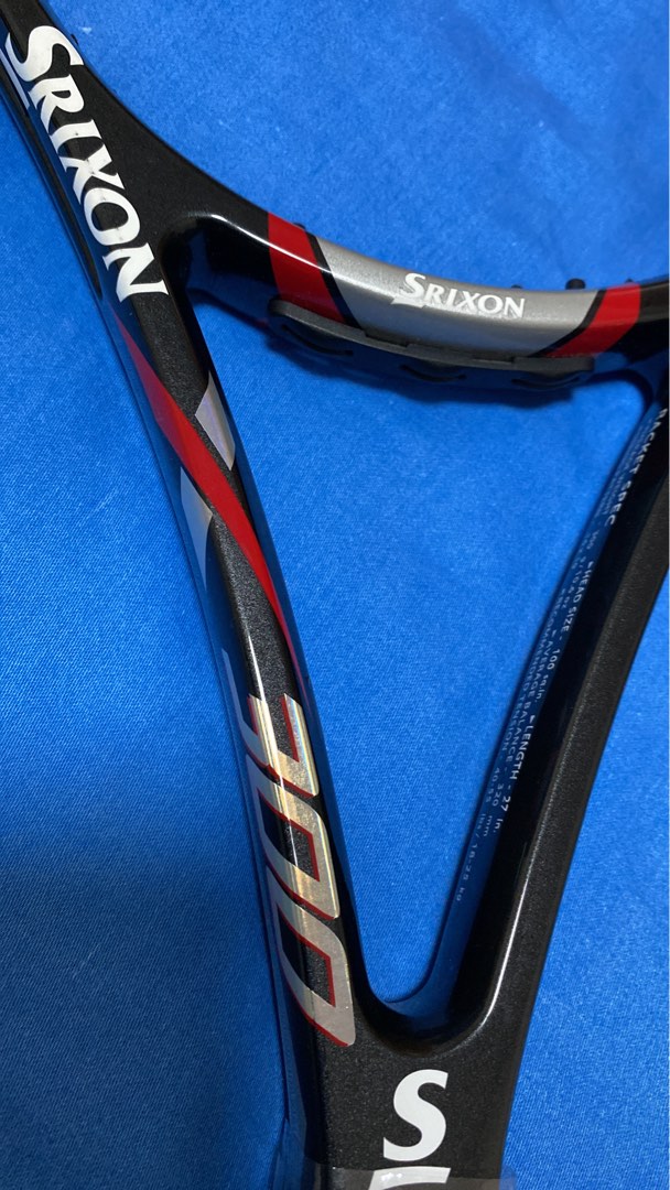 limited editions Srixon X300 tennis racket, Sports Equipment, Sports ...