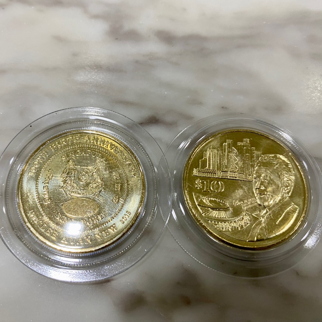LKY 100 Coin , Hobbies & Toys, Memorabilia & Collectibles, Currency on ...