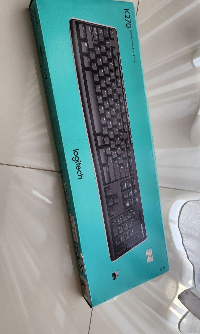 Logitech K270 keyboard, Computers & Tech, Parts & Accessories, Computer Keyboard on Carousell
