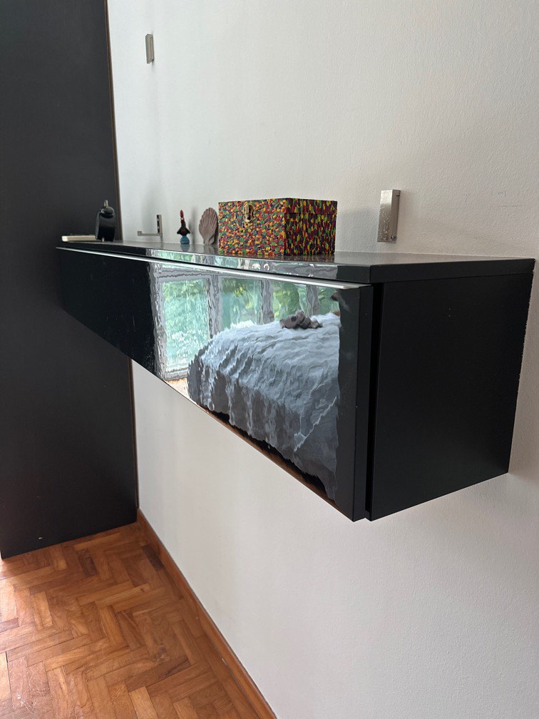 Long storage shelf, Furniture & Home Living, Furniture, Shelves ...