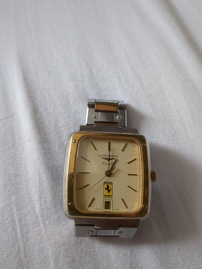 Longines ferrari vintage, Luxury, Watches on Carousell