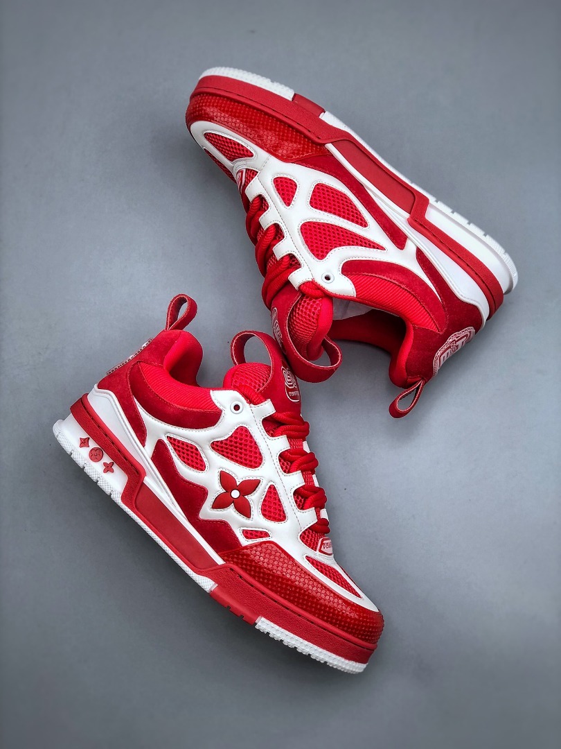 LOUIS VUITTON SKATE "RED", Men's Fashion, Footwear, Sneakers on Carousell