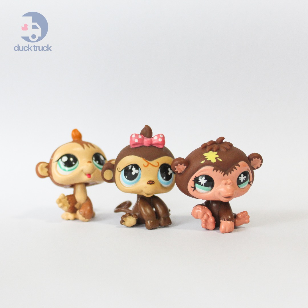 LPS Littlest Pet Shop Baby Monkey Set Hasbro, Hobbies & Toys, Toys ...