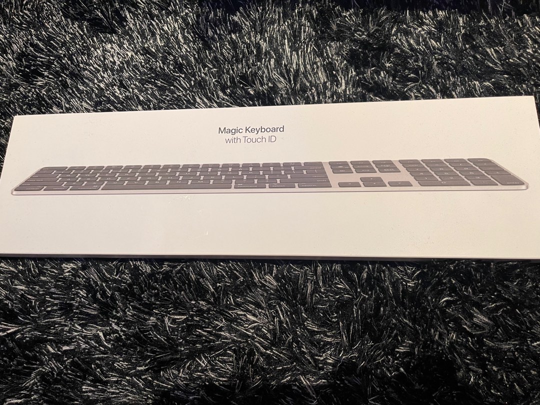 Magic Keyboard with Touch ID and Numeric Keypad Black, Computers & Tech ...