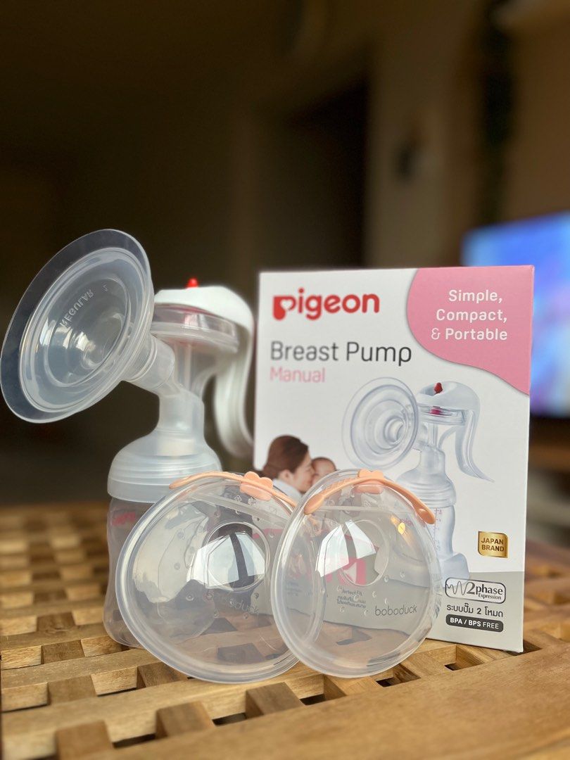 Manual breastpump & milk collector, Babies & Kids, Nursing & Feeding ...