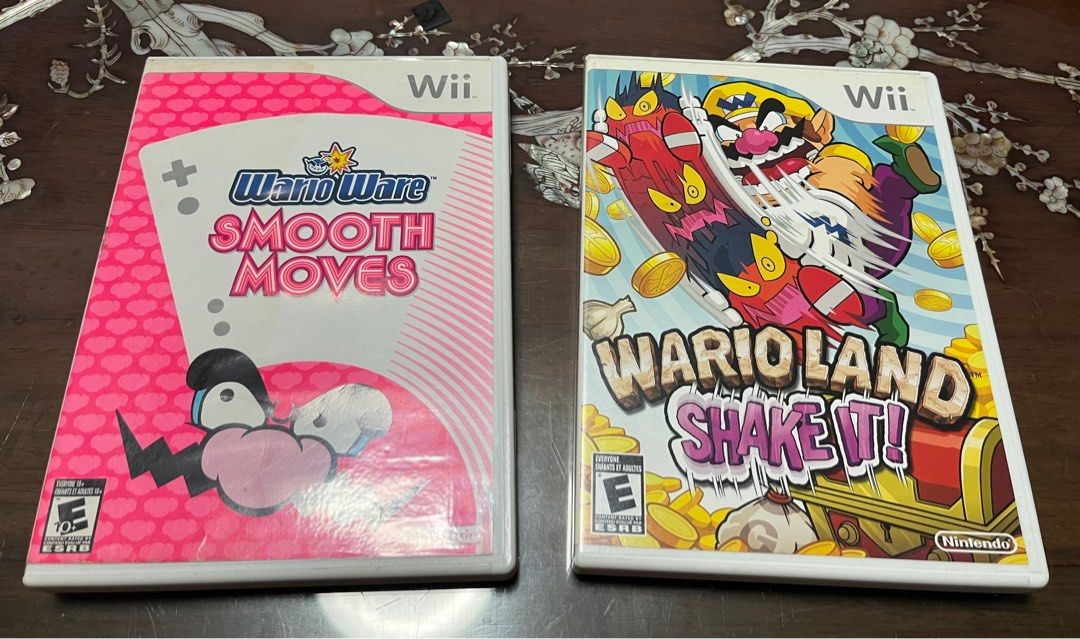 MARIO WARIO RAVING RABBIDS SHREK NINTENDO WII GAMES, Video Gaming ...