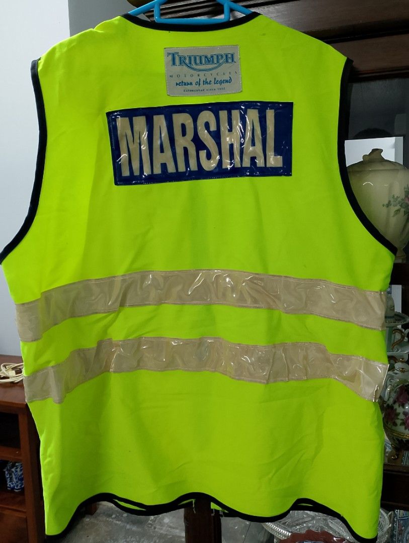 "Marshal" Rider Safety Vest, Men's Fashion, Activewear on Carousell