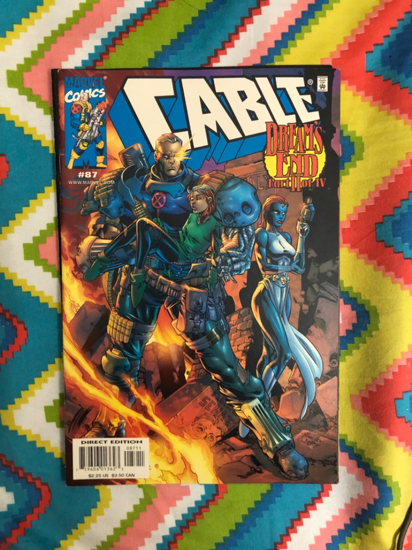 Marvel Comics Cable #87, Hobbies & Toys, Books & Magazines, Comics ...