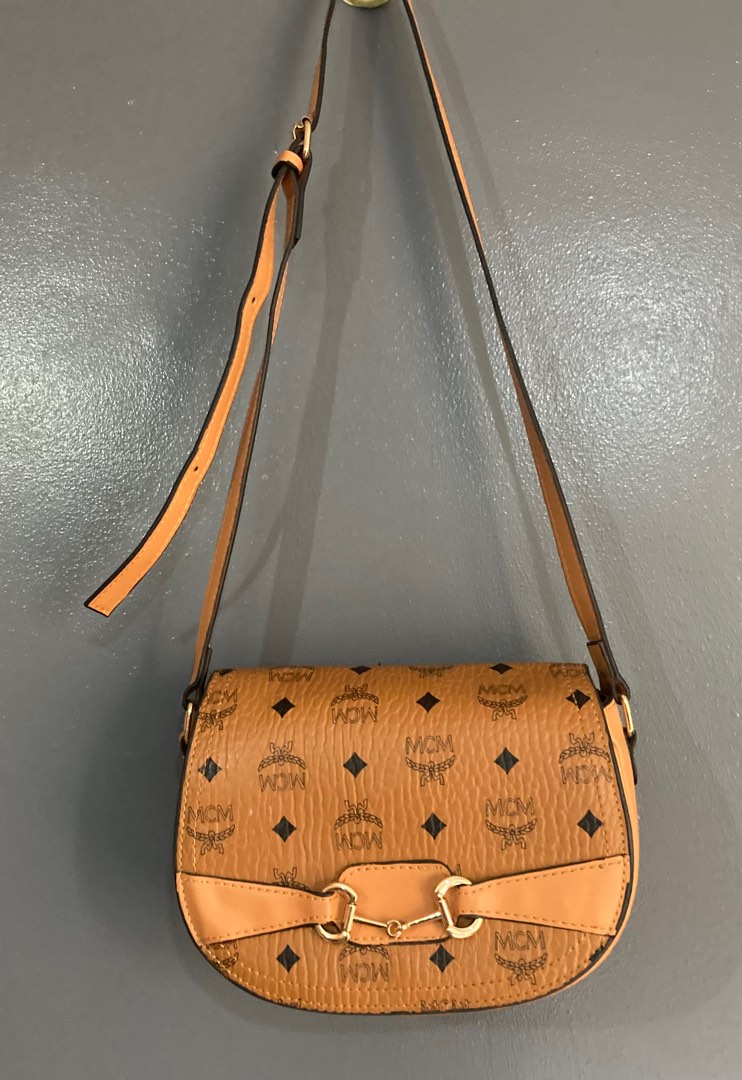 MCM cross-body bag with code (gamuza lining inside), Luxury, Bags ...