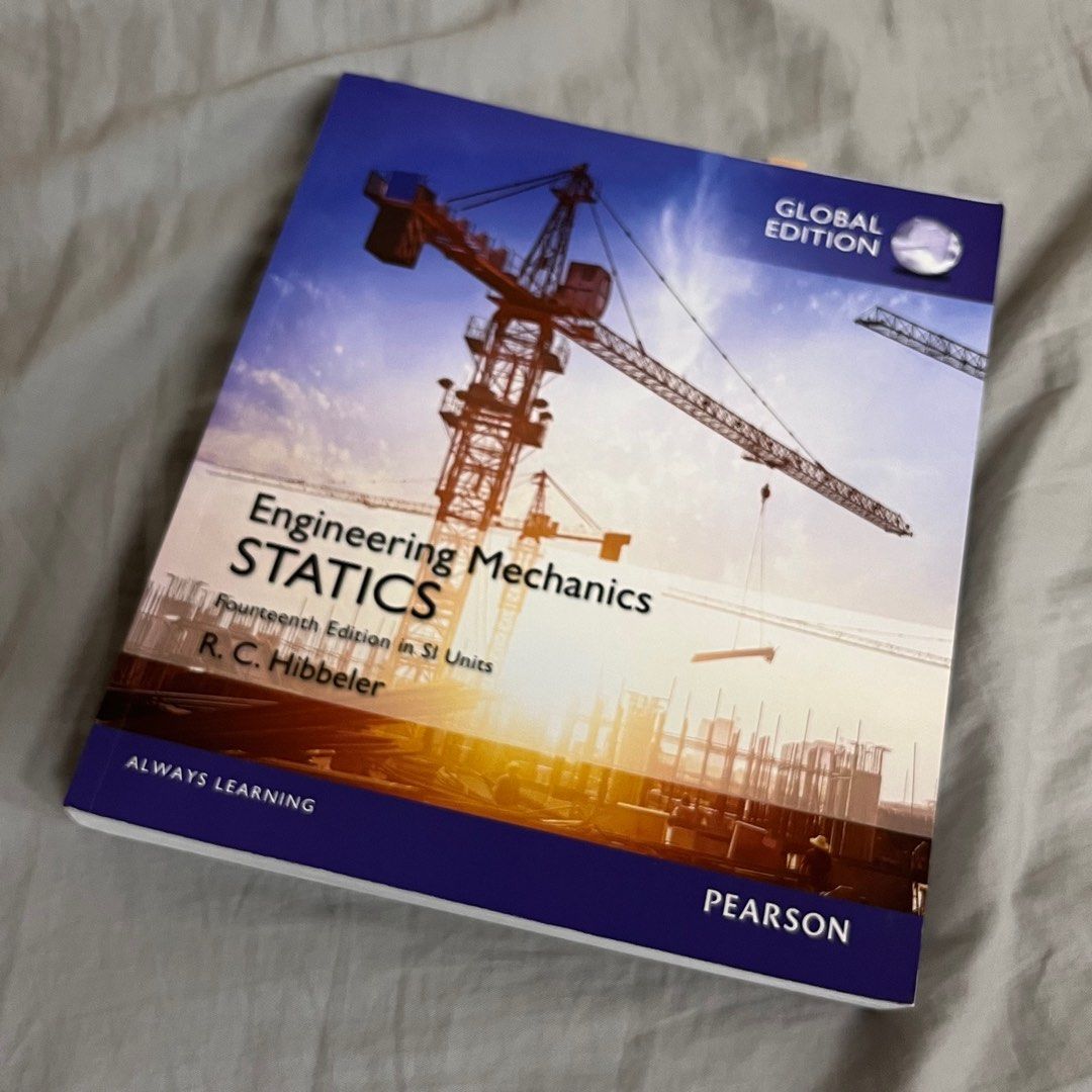 Mechanics for Engineers: Statics 14th Edition, 書籍、休閒與玩具, 書本及雜誌, 教科書、參考書在旋轉拍賣