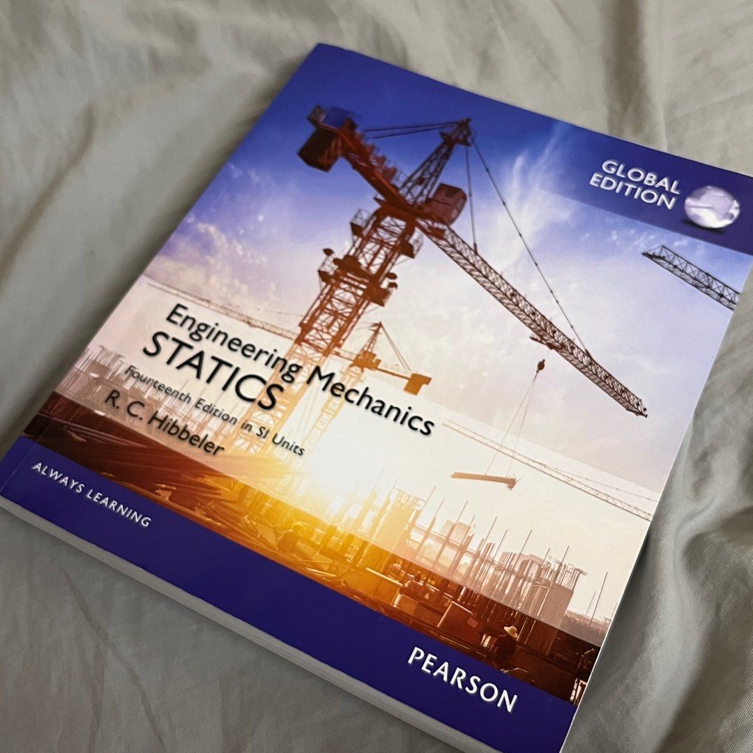 Mechanics for Engineers: Statics 14th Edition, 書籍、休閒與玩具, 書本及雜誌, 教科書、參考書 ...
