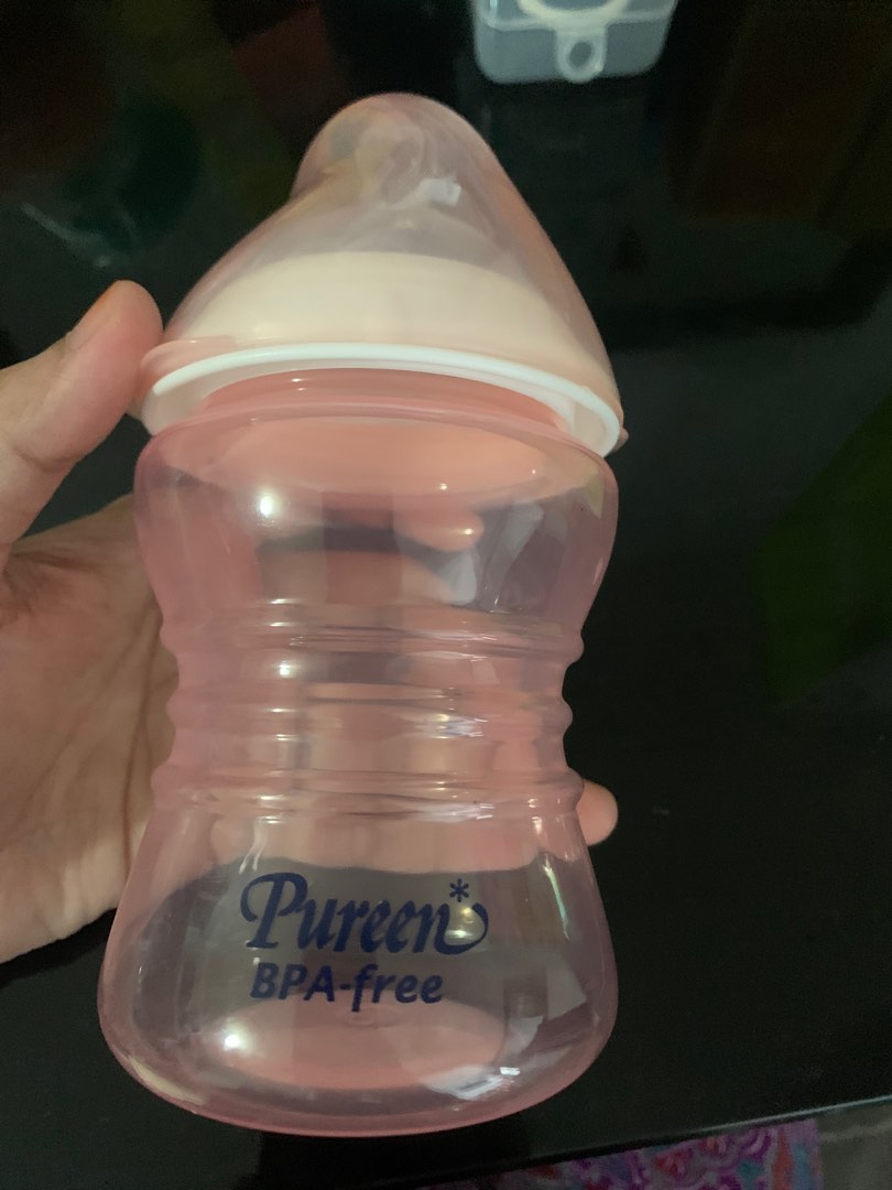 Milk Bottle (wide neck), Babies & Kids, Nursing & Feeding ...