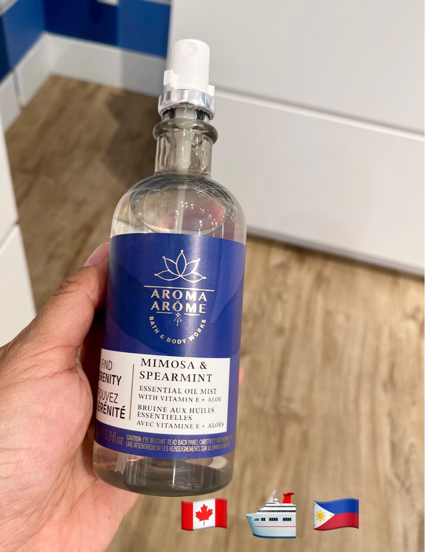 Mimosa & Spearmint Essential Oil mist, Beauty & Personal Care ...