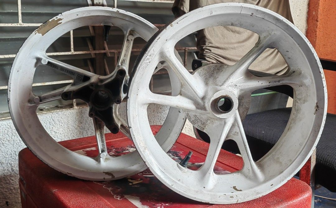 Mio / Nmax Stock Rim / Mags, Motorbikes, Motorbike Parts & Accessories ...