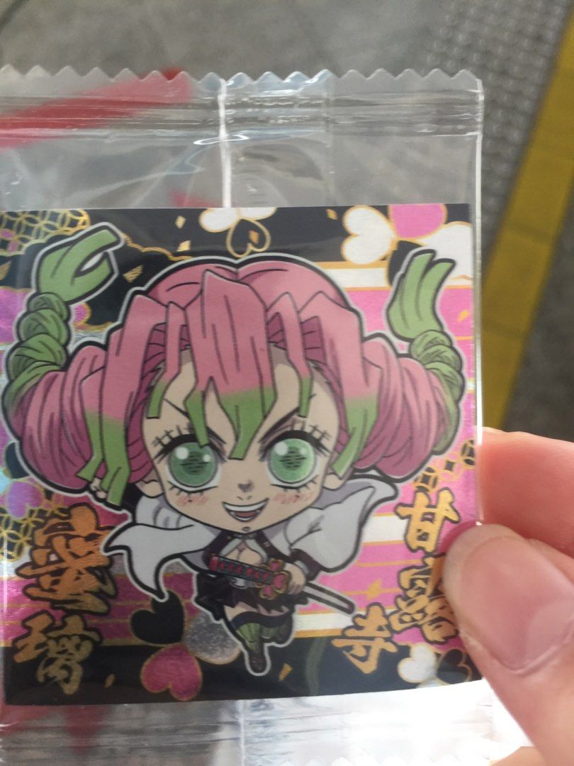 Mitsuri wafer sticker, Hobbies & Toys, Toys & Games on Carousell