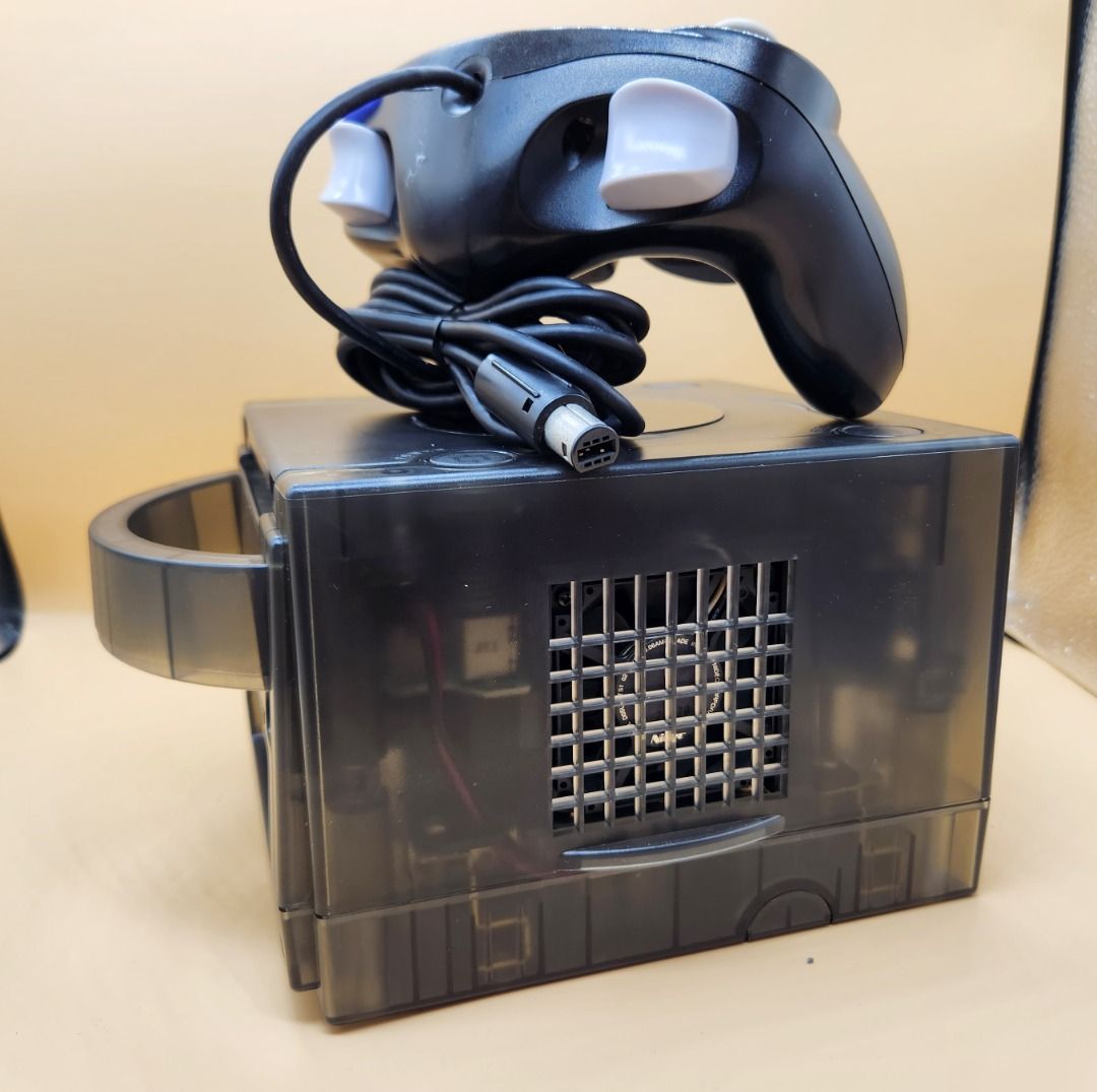 Modded Gamecube Transparent Black Case PicoBoot SD2SP2 64GB SD Card ...