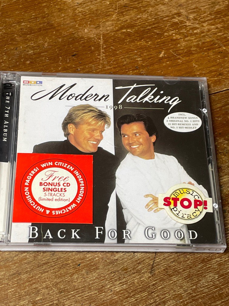 Modern Talking - Back for good, Hobbies & Toys, Music & Media, CDs ...