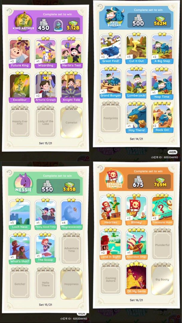 MONOPOLY GO CARD, Video Gaming, Gaming Accessories, In-Game Products on ...