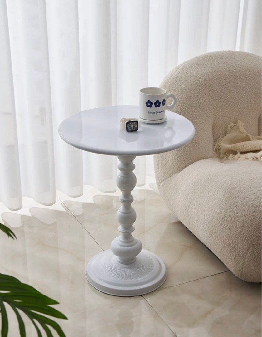 MORIQUE Industrial Side Table, Furniture & Home Living, Furniture ...