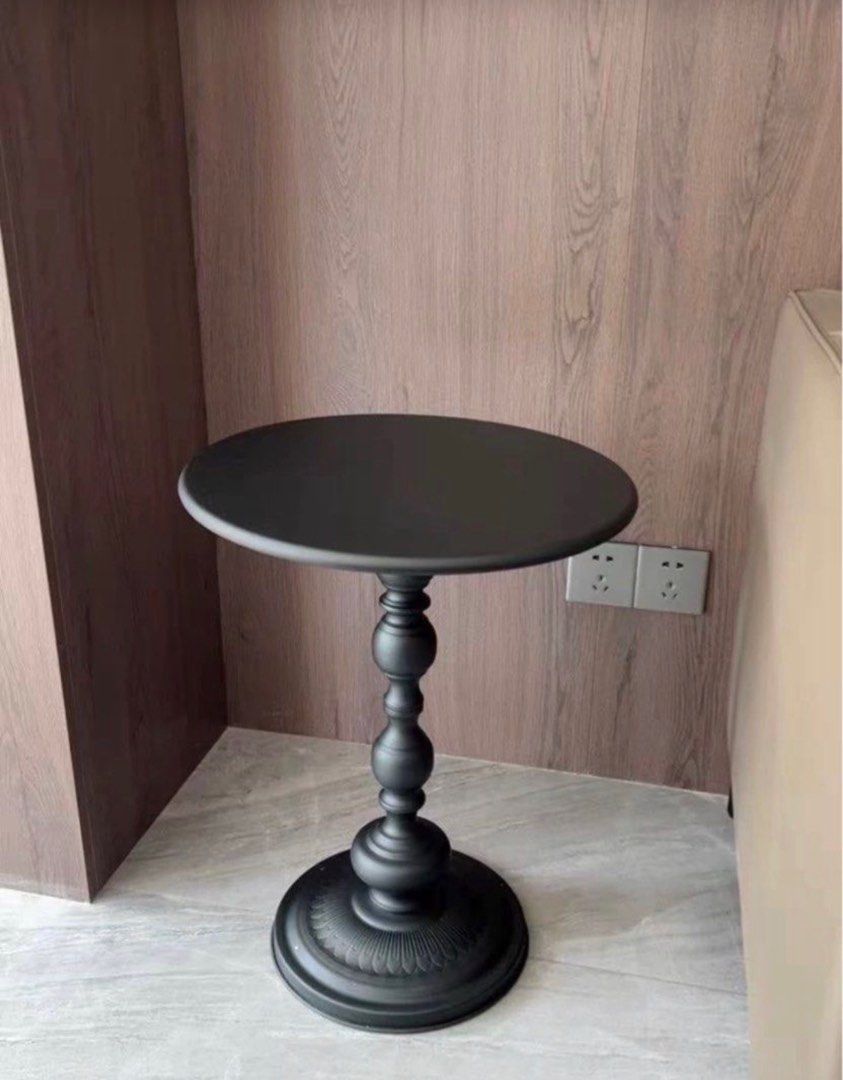 MORIQUE Industrial Side Table, Furniture & Home Living, Furniture ...