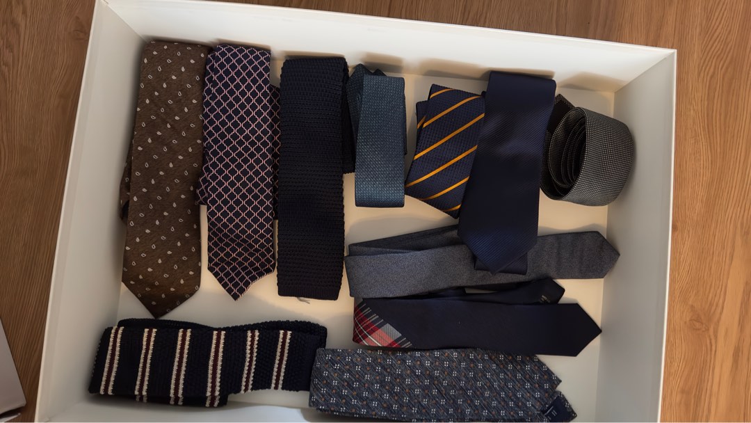 Multiple ties, Men's Fashion, Watches & Accessories, Ties on Carousell