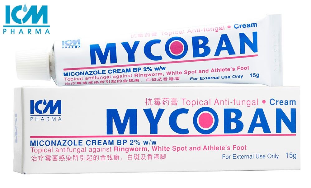 MYCOBAN - Tropical Anti-fungal Cream 15g, Beauty & Personal Care, Foot ...