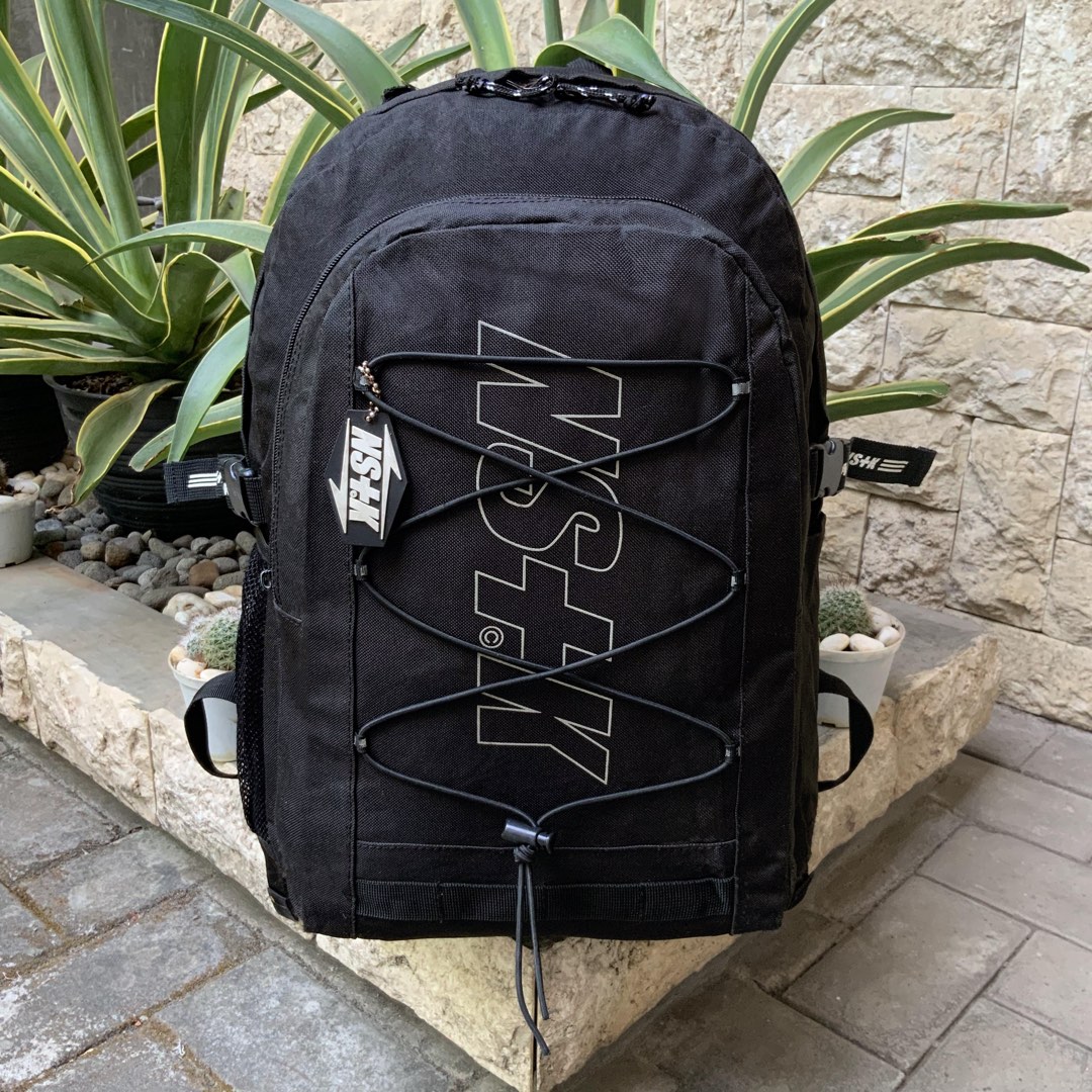 NASTY KICK X SHOOPEN MUTI BACKPACK NS+K BLACK NASTYKICK COLLABO, Fesyen ...