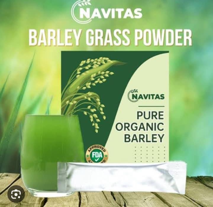Navitas Pure Organic Barley on hand, Health & Nutrition, Health ...
