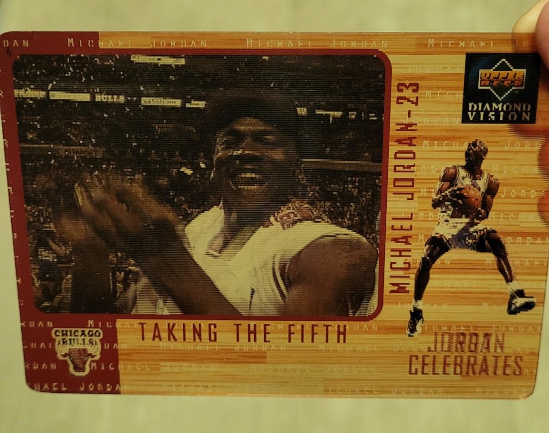 Nba cards michael jordan 2D diamond vision, Hobbies & Toys, Toys ...