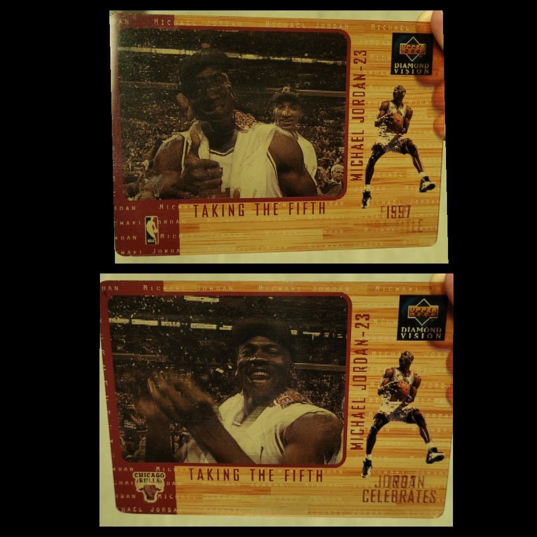 Nba cards michael jordan 2D diamond vision, Hobbies & Toys, Toys ...