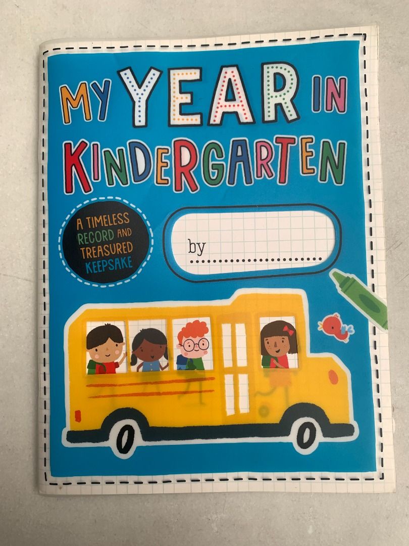 [NC-1-15] ACTIVITY BOOK | My Year in Kindergarten, Hobbies & Toys ...