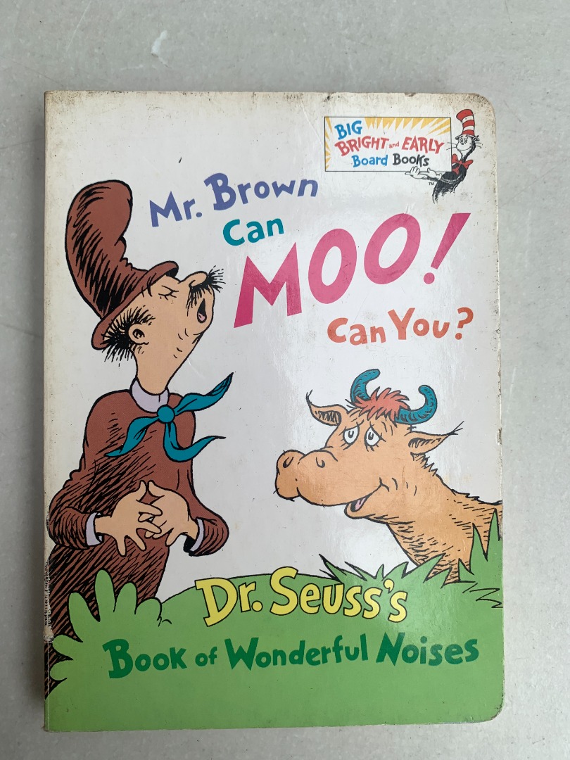 [NC-1-28] STORYBOOK | Mr Brown Can Moo Can you? on Carousell