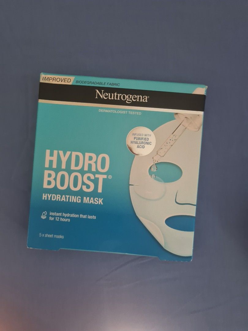 Neutrogena Hydro Boost Hydrating Mask, Beauty & Personal Care, Face ...