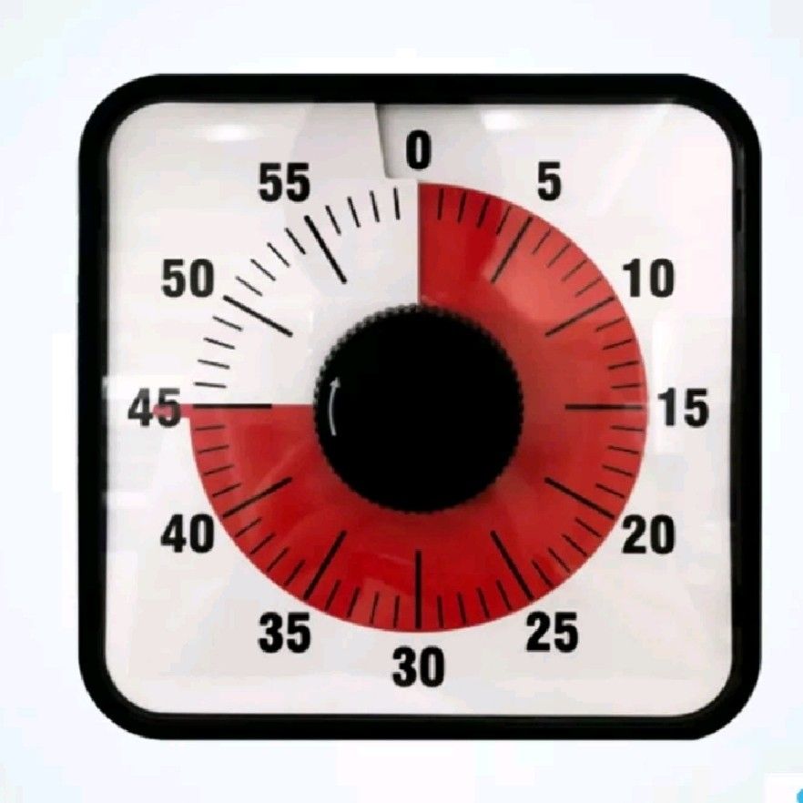 New Imported Jumbo 8in JC Kitchen 60 Minute Visual Timer with Stand for ...