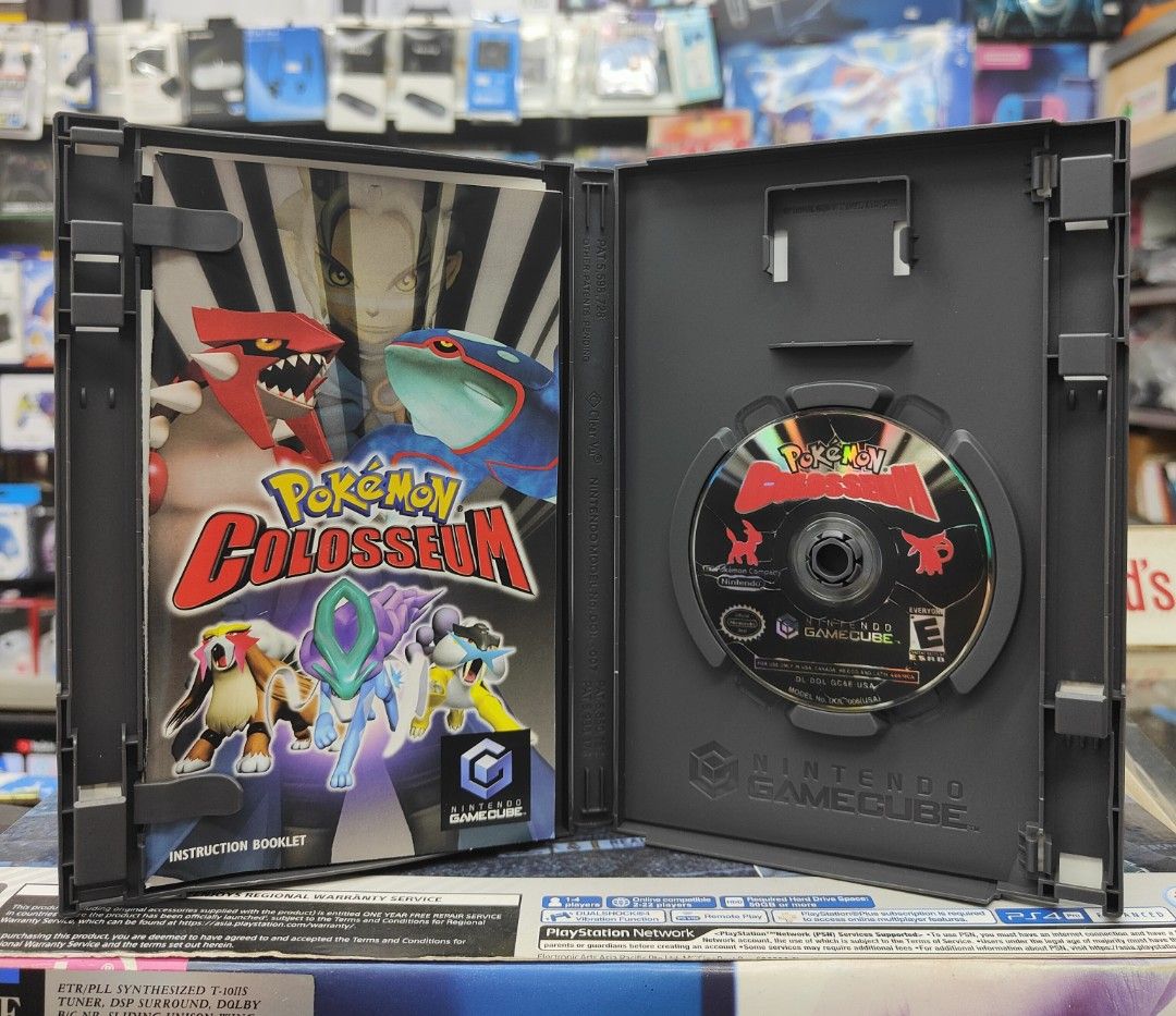 Nintendo GameCube Pokemon Colosseum, Video Gaming, Video Games ...