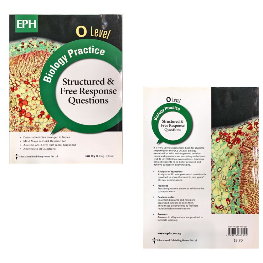 O level biology : Biology Practice Structured & Free Response Questions ...