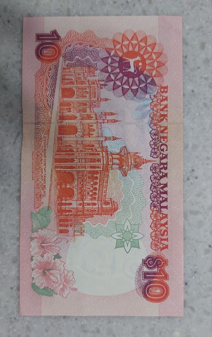Old Malaysia RM 10 Note, Hobbies & Toys, Collectibles & Memorabilia ...