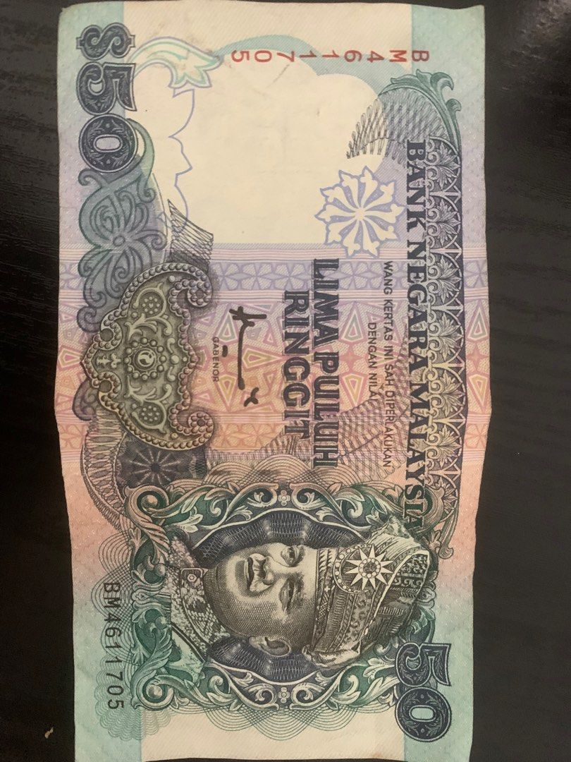 Old Malaysian Ringgit Note, Hobbies & Toys, Memorabilia & Collectibles, Currency on Carousell