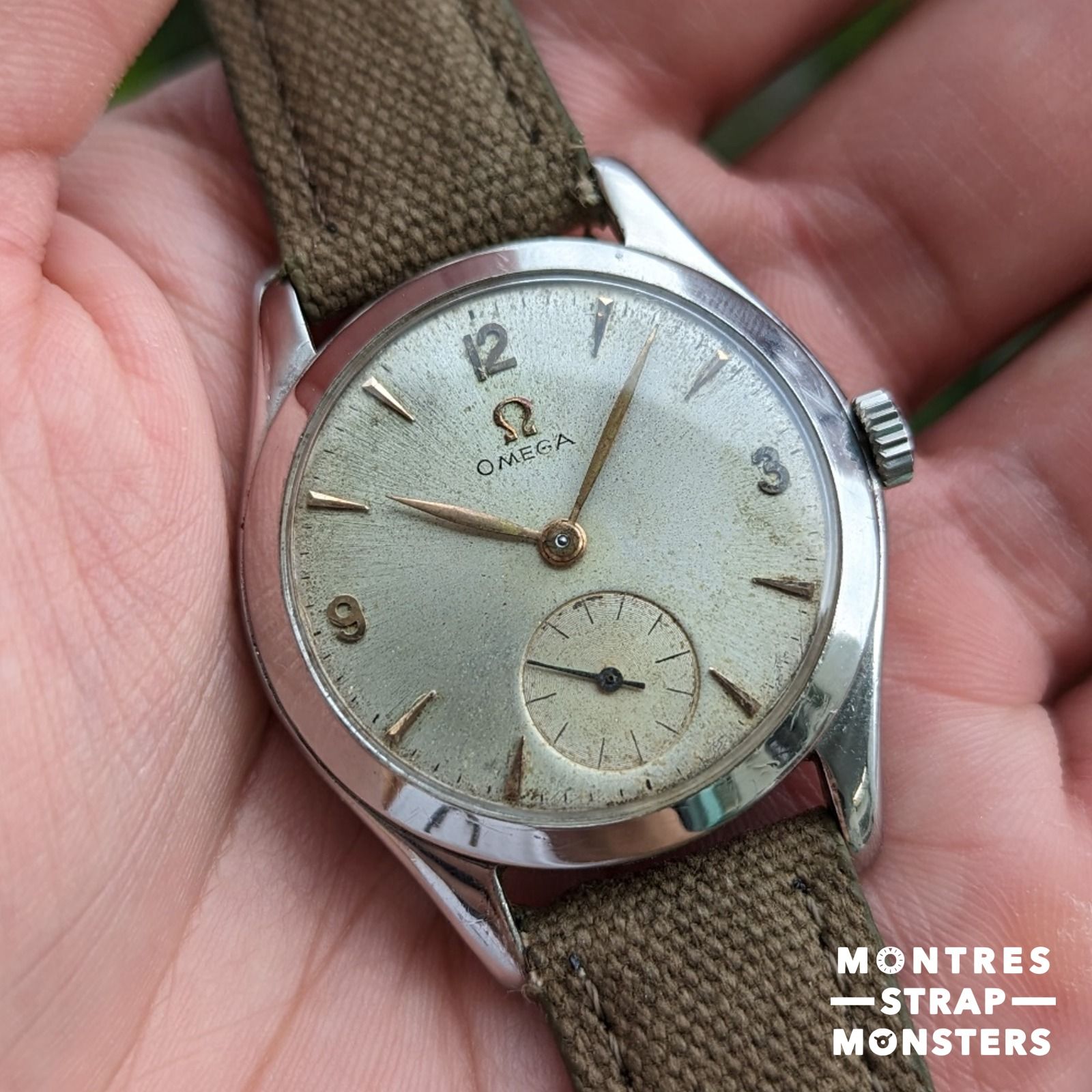 Omega "Calatrava" 2900 Vintage Mechanical Manual Winding Watch, Luxury ...