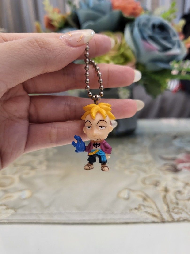One Piece Marco Keychain, Hobbies & Toys, Toys & Games on Carousell
