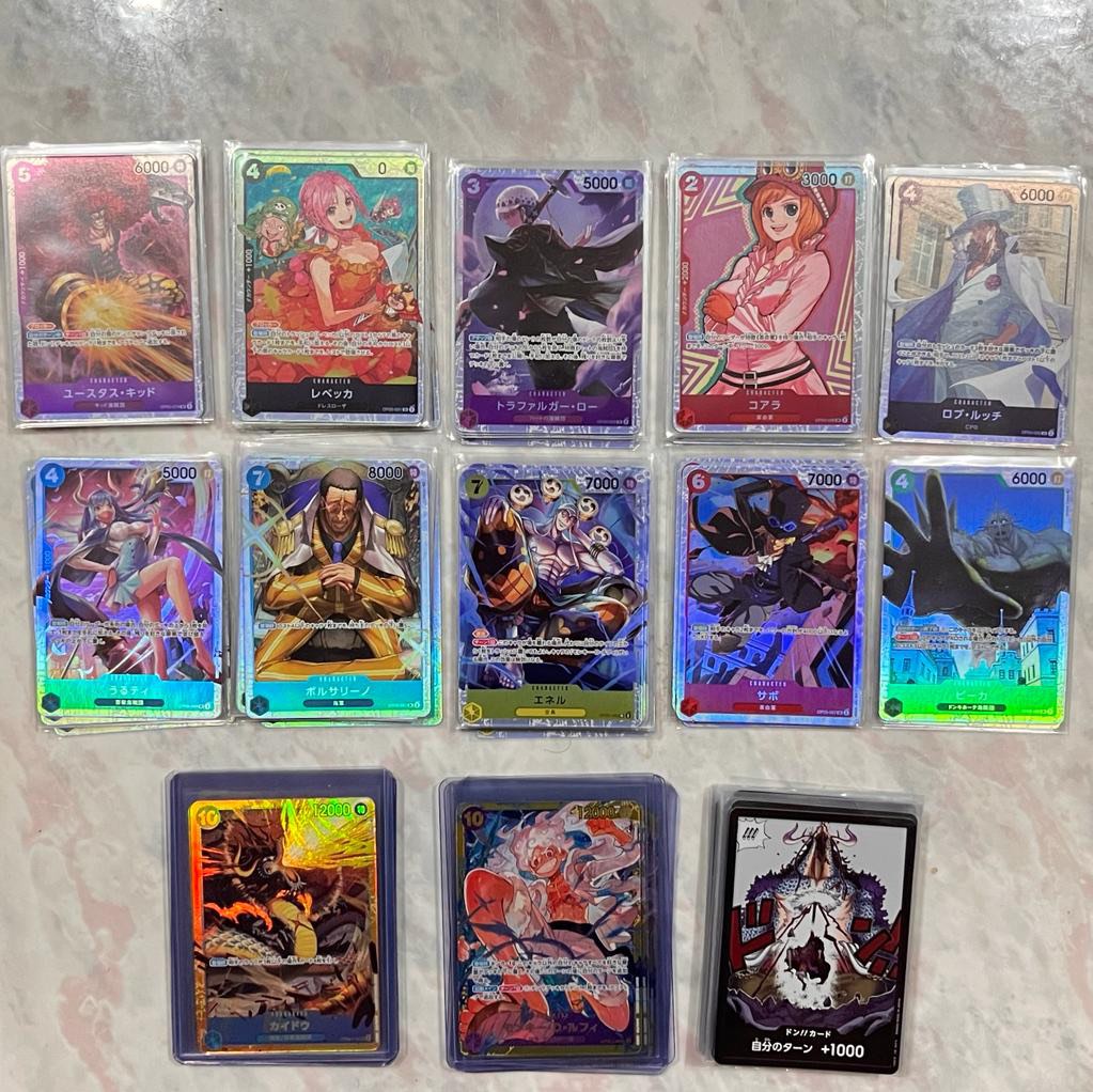 OP05 Complete SR with SEC Cards, Hobbies & Toys, Toys & Games on Carousell