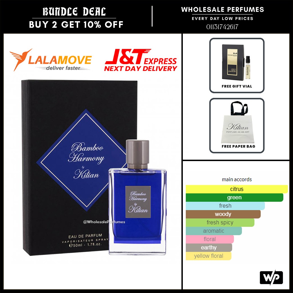 [ORIGINAL] BAMBOO HARMONY BY KILIAN EDP 50ML FOR UNISEX, Beauty ...