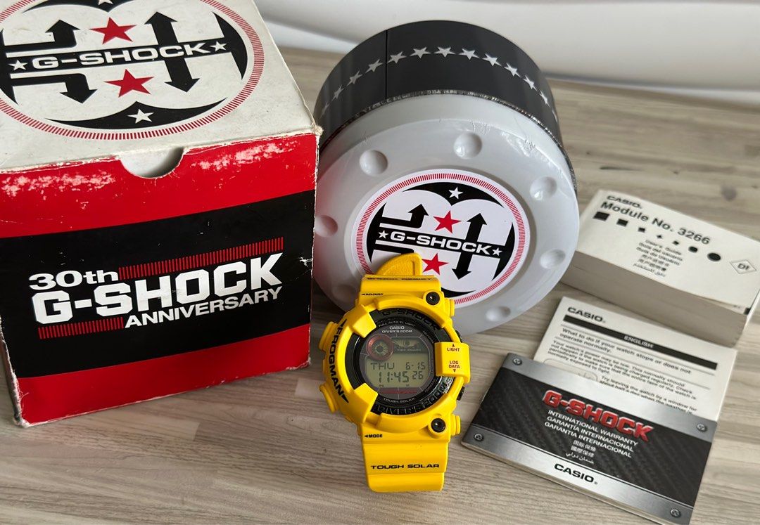 Original Gshock Frogman 30th anniversary limited edition, Men's Fashion ...